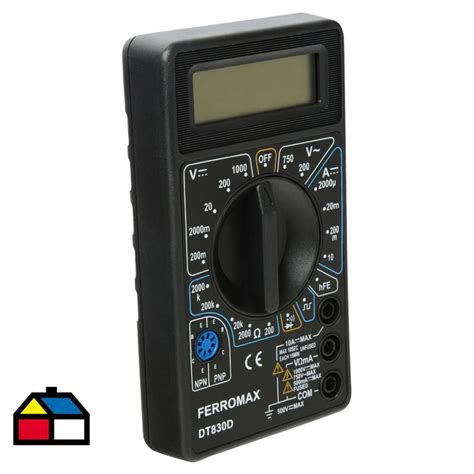 Multi Tester Digital Sodimac Chile