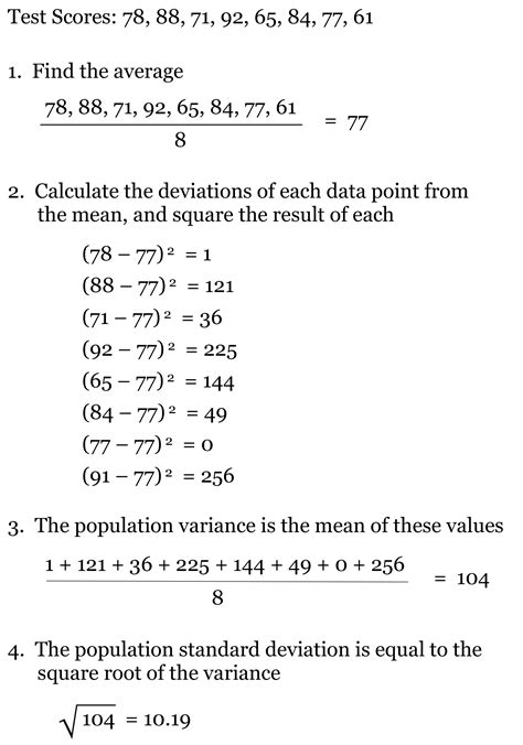 Standard Deviation Calculator Statistical Resources