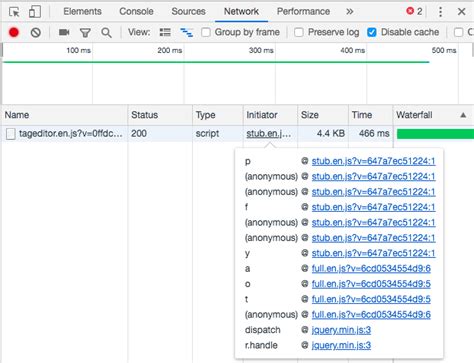 Javascript Using Chrome Debugger Is There A Way To See What Function Called My Api Stack