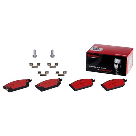 Brembo Oe Prem Nao Ceramic Pads Rear 07 14 Cadillac Escalade