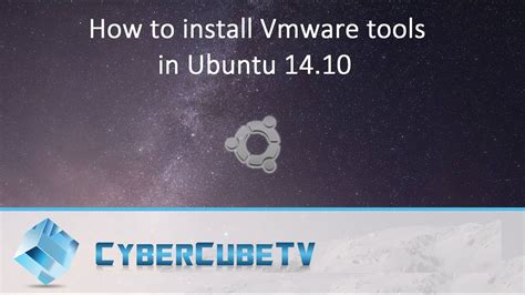 How To Install Vmware Tools In Ubuntu YouTube