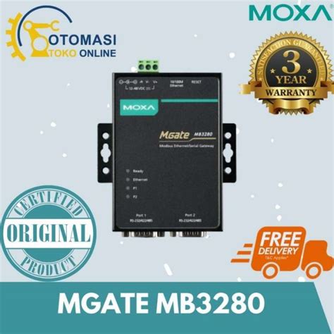 Promo MOXA MGate MB3280 Modbus Gateway Diskon 23 Di Seller Tikno Store Kalibata Kota Jakarta