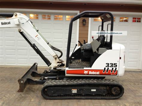 Bobcat 335 Specs Boom Stick Option Hex 1 Dimensions Undercarriage Engine Operational