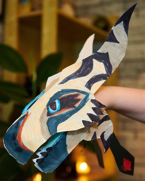 Handmade Paper Dragon Puppet Commissions Etsy UK
