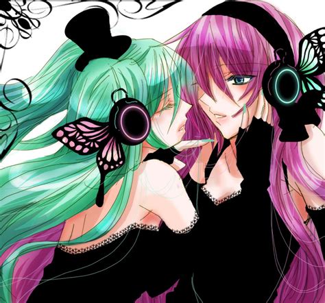 Hatsune Miku And Megurine Luka Vocaloid And 1 More Drawn By Natsuru