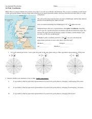 Polar Coordinates Understanding Distance And Direction In Course Hero
