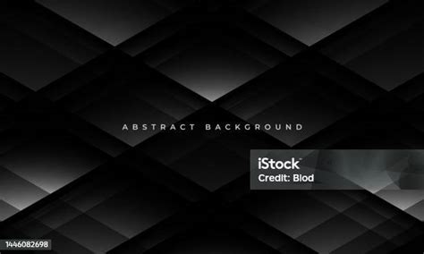 검은 현대 추상 배경 어두운 회색 프리젠 테이션 기업 개념입니다 추상적인 배경에 대한 스톡 벡터 아트 및 기타 이미지 추상적인 배경 회색 기하 도형 Istock