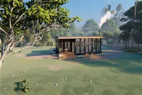 Tiny Rest House Plan 6x10 60m2 Tiny House Tour 25 Tiny House Universe