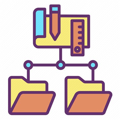 folder structure icon download on iconfinder