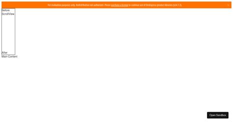 Dx Drawer Scrollview Codesandbox