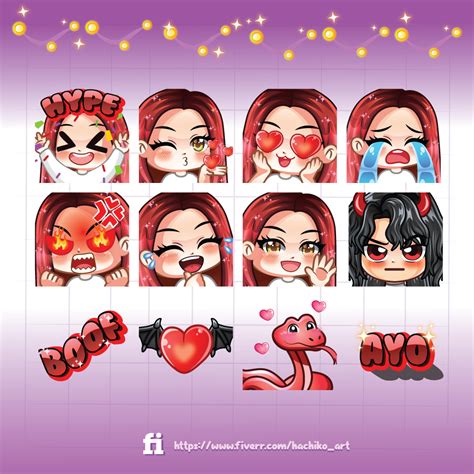 Red Hair Girl Twitch Emote Girls With Red Hair Vibrant Red Hair Twitch
