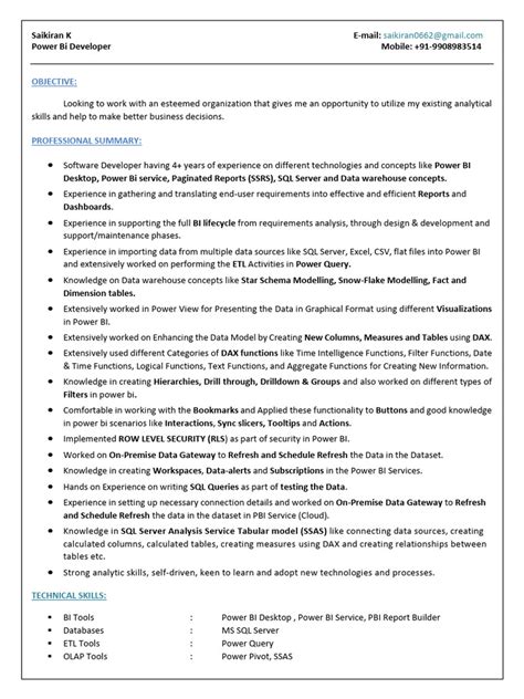Saikirank Powerbi 4yoe Pdf Microsoft Sql Server Data Management