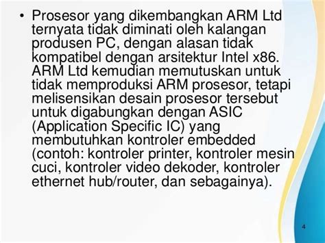 Ppt Prosesor Arm Cortex