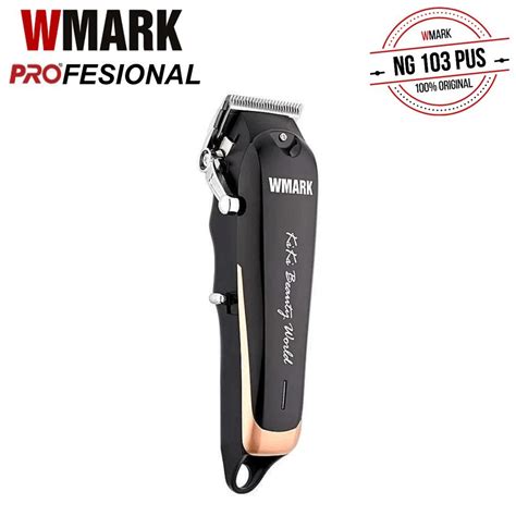 Jual Wmark Profesional Wmark Ng 103 Plus Hair Clipper Fade Mesin Cukur Rambut Wmark Ng 103
