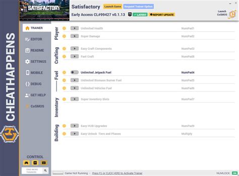 Satisfactory Cheats Hacelectronics