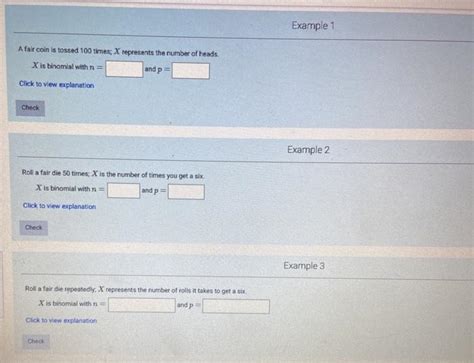 Solved Example 1 A Fair Coin Is Tossed 100 Times X
