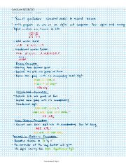 ECE HW Pdf Lecture Wednesday August PM New Section Page New