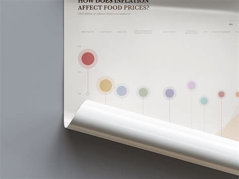 Data Visualization Of Inflation And Food Price On Behance