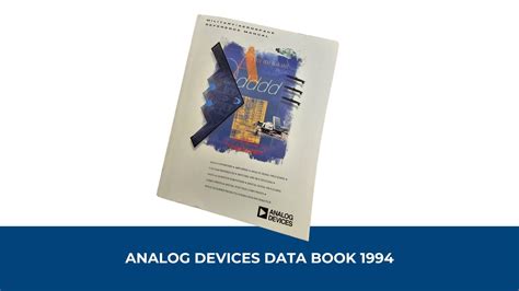 Analog Devices 1994 Design In Reference Manual Essential Engineering