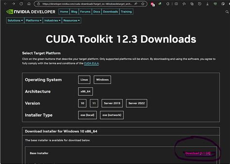 looking for cuda toolkit 12 3 to download cuda setup and installation