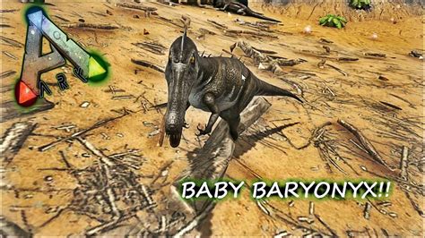 ARK Survival Evolved Criando Al BARYONYX YouTube