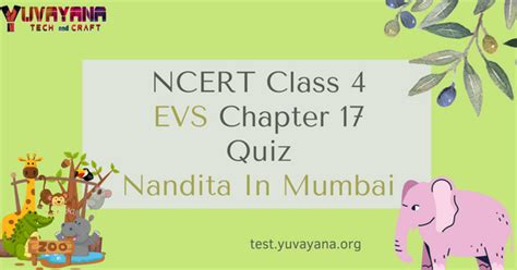 NCERT Class EVS MCQ Test Chapter Nandita In Mumbai