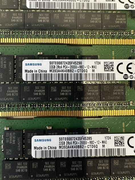 Серверна память Samsung Ddr4 32gb Pc4 2666 Rdimm Ecc 1 400 грн Комплектуючі та аксесуари Серверна память Samsung Ddr4 32gb Pc4 2666 Rdimm Ecc 1 400 грн Комплектуючі та аксесуари