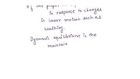 Solved Distinguish Between Static And Dynamic Equilibrium The Sense
