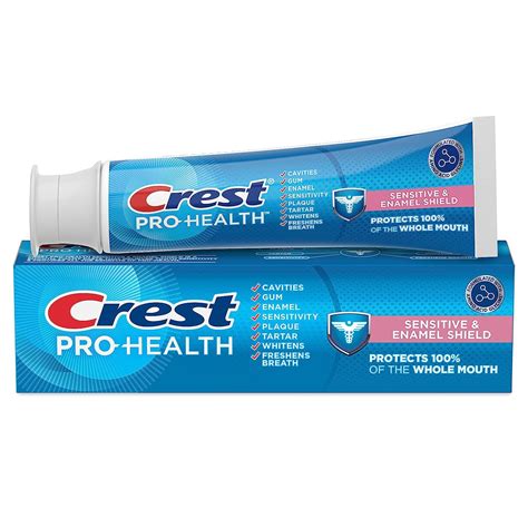 Crest Pro Health Sensitive And Enamel Shield Toothpaste 4 3oz Health And Household