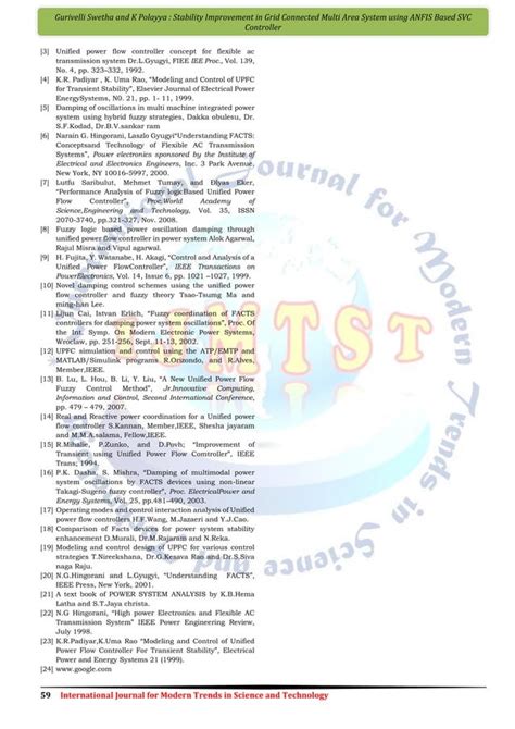Stability Improvement In Grid Connected Multi Area System Using Anfis
