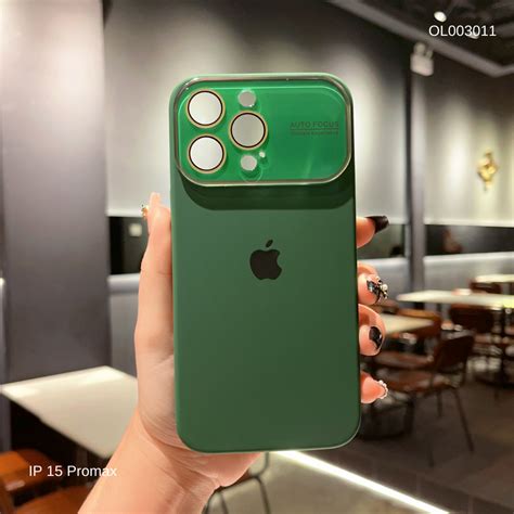 Ốp Ip 15 Pro Max Silicon Bảo Vệ Camera