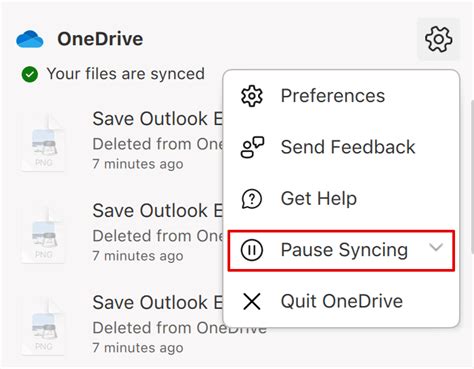 how to stop onedrive automatically backing up