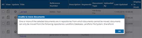 Managing Hard Copy Documents In Landfolio