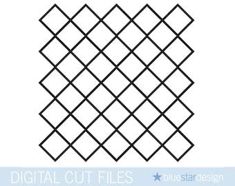 Diamond Grid Etsy