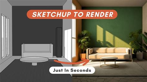 Turn Your Mood Boards And Sketchup Models Into Realistic Renders Using