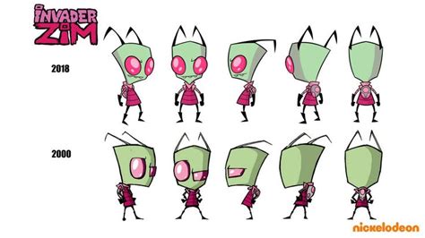 Imagenes De Invasor Zim Pausada Invader Zim Invader Zim Characters