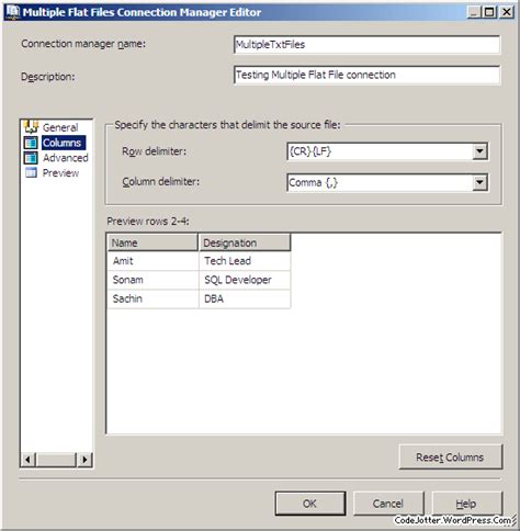 Importing Multiple Text Files Using Ssis Code Jotter