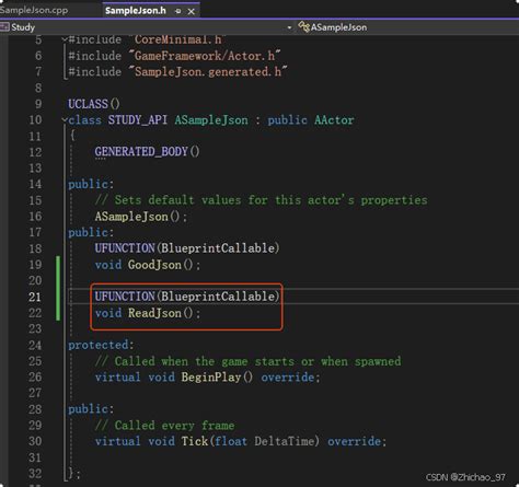 【ue5 C课程系列笔记】32——读json文件并解析ue5 Json解析 Csdn博客