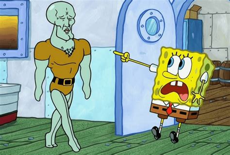 Handsome Squidward Guide The Sponge Bob Club