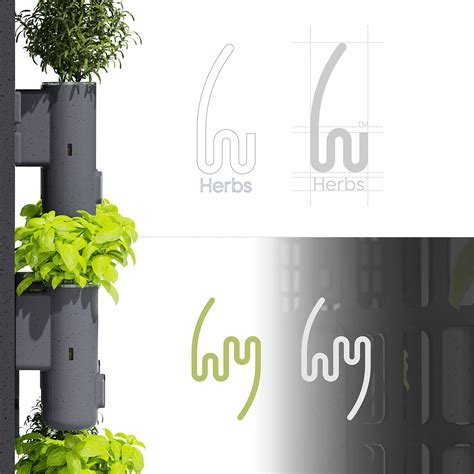 Withless Herbs Growing Panel Behance