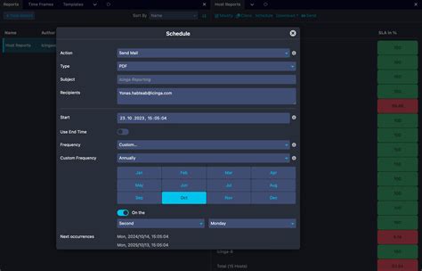 Releasing Icinga Reporting V10