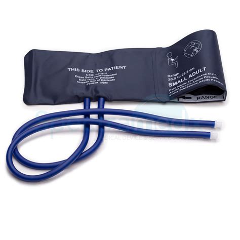 Reusable NIBP Cuff Small Adult 2 Tube Screw Connector Spectramedx