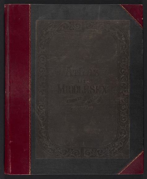County Atlas Of Middlesex Massachusetts From Actual Surveys