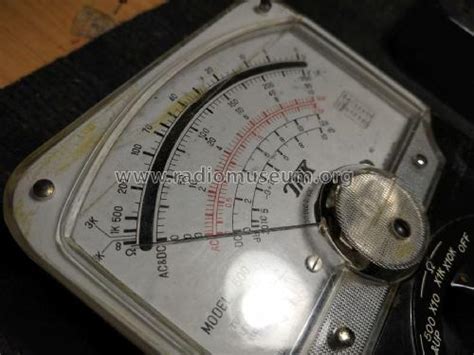 Analog Multimeter Tmk 500 Equipment Tmk Tachikawa Radio