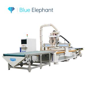 Two Spindle Automatic Loading And Unloading Nesting Cnc Machine