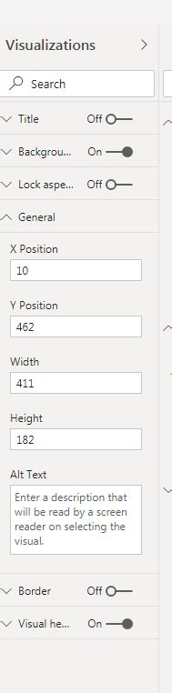 Solved Re Text Box Headers And Positioning Microsoft Fabric Community
