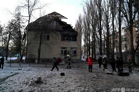 キーウ中心部で爆発、無人機攻撃か 写真13枚 国際ニュース：afpbb News