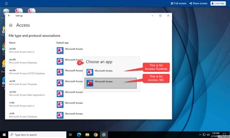 How To Set Access Default Apps In Windows — Virtual Cloud Desktops For Access Databases Use