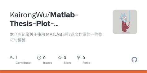 Github Kairongwumatlab Thesis Plot Styletemplate 本仓库记录关于使用 Matlab