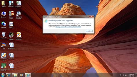Getting Error Message Operating System Is Not Supported Microsoft